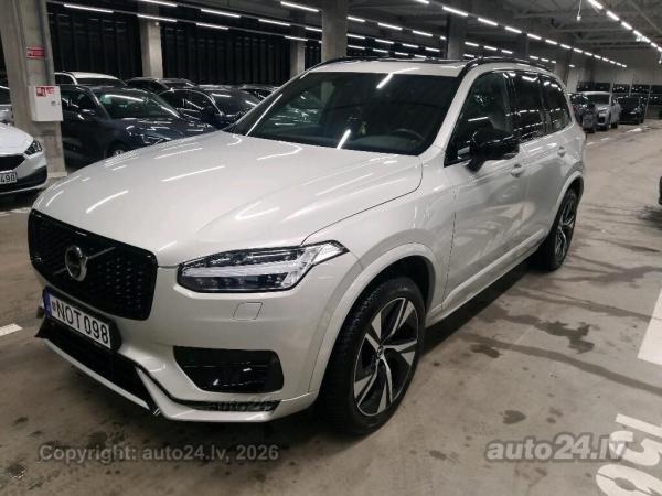 Grey Volvo XC90 2021 in Tallinn, with an engine capacity of 2.00 L and mileage of 123 thousand km for 39900 €, photo 1 on AUTOMOTO.COM.LV