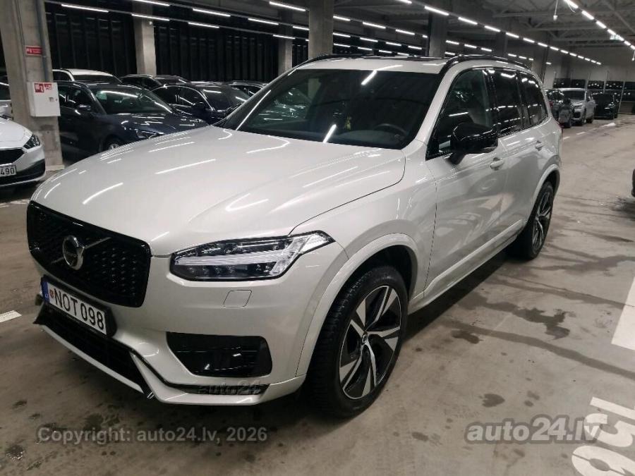 Grey Volvo XC90 2021 in Tallinn, with an engine capacity of 2.00 L and mileage of 123 thousand km for 39900 €, photo 1 on AUTOMOTO.COM.LV