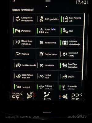 Серый Вольво ХС90 2021 в Таллин, объемом двигателя 2.00 л и пробегом 160 тыс. км за 41900 €, фото 25 на AUTOMOTO.COM.LV