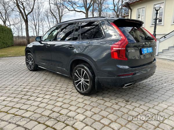 Grey Volvo XC90 2021 in Tallinn, with an engine capacity of 2.00 L and mileage of 82 thousand km for 44950 €, photo 5 on AUTOMOTO.COM.LV