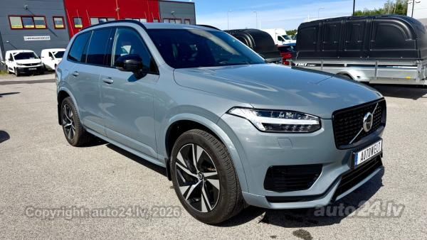 Grey Volvo XC90 2021 in Tallinn, with an engine capacity of 2.00 L and mileage of 66 thousand km for 52990 €, photo 6 on AUTOMOTO.COM.LV