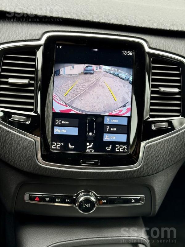 Pelēks Volvo XC90 2021 Rīga, ar dzinēja tilpumu 2.00 L un nobraukumu 0 tūkst. km par 35200 €, foto 8 vietnē AUTOMOTO.COM.LV