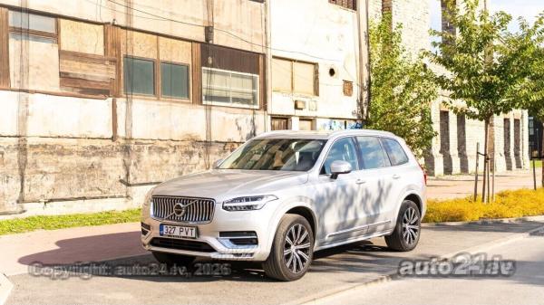Grey Volvo XC90 2021 in Tallinn, with an engine capacity of 2.00 L and mileage of 95 thousand km for 44990 €, photo 3 on AUTOMOTO.COM.LV