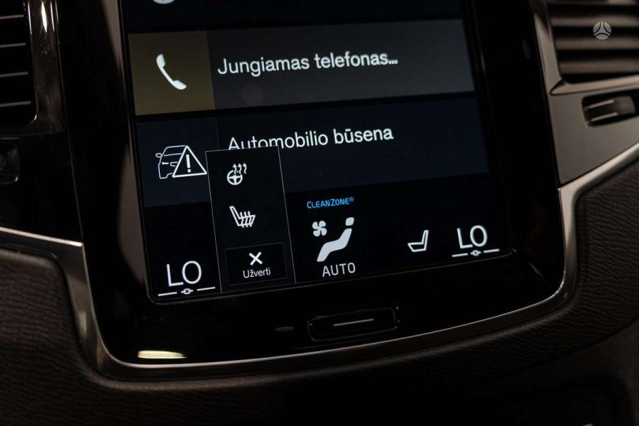 Pelēks Volvo XC90 2021 Viļņa, ar dzinēja tilpumu 1.97 L un nobraukumu 156 tūkst. km par 41900 €, foto 30 vietnē AUTOMOTO.COM.LV