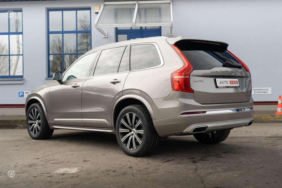Pelēks Volvo XC90 2021 Viļņa, ar dzinēja tilpumu 1.97 L un nobraukumu 190 tūkst. km par 32790 €, foto 7 vietnē AUTOMOTO.COM.LV
