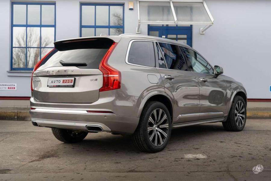 Pelēks Volvo XC90 2021 Viļņa, ar dzinēja tilpumu 1.97 L un nobraukumu 190 tūkst. km par 32790 €, foto 8 vietnē AUTOMOTO.COM.LV