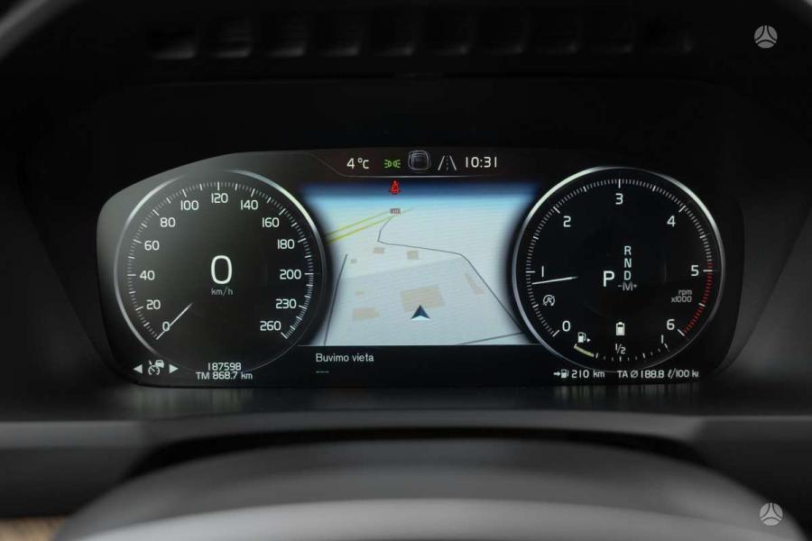 Pelēks Volvo XC90 2021 Viļņa, ar dzinēja tilpumu 1.97 L un nobraukumu 190 tūkst. km par 32790 €, foto 15 vietnē AUTOMOTO.COM.LV