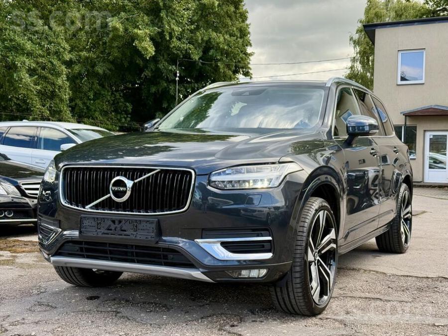 Grey Volvo XC90 2021 in Riga, with an engine capacity of 2.00 L and mileage of 0 thousand km for 34800 €, photo 1 on AUTOMOTO.COM.LV