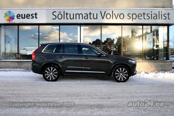 Grey Volvo XC90 2022 in Tallinn, with an engine capacity of 2.00 L and mileage of 59 thousand km for 54900 €, photo 7 on AUTOMOTO.COM.LV