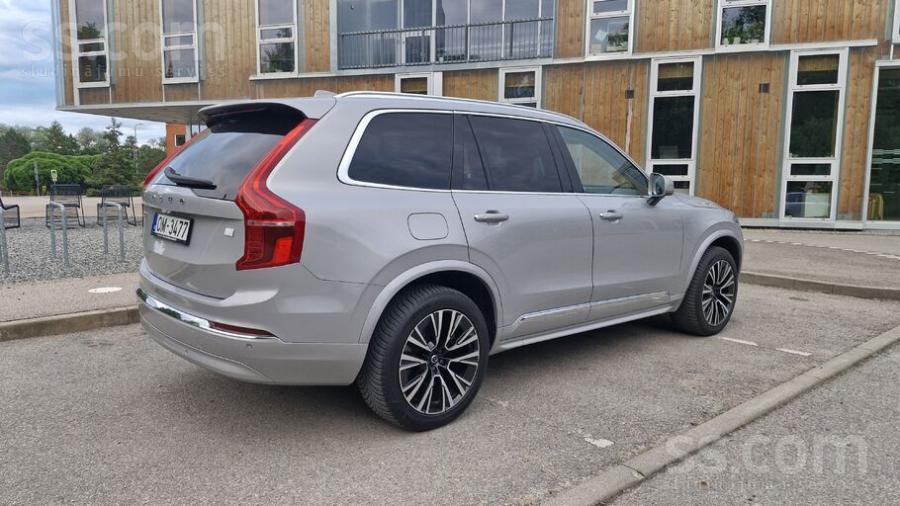 Pelēks Volvo XC90 2022 Saldus, ar dzinēja tilpumu 2.00 L un nobraukumu 80 tūkst. km par 47000 €, foto 4 vietnē AUTOMOTO.COM.LV