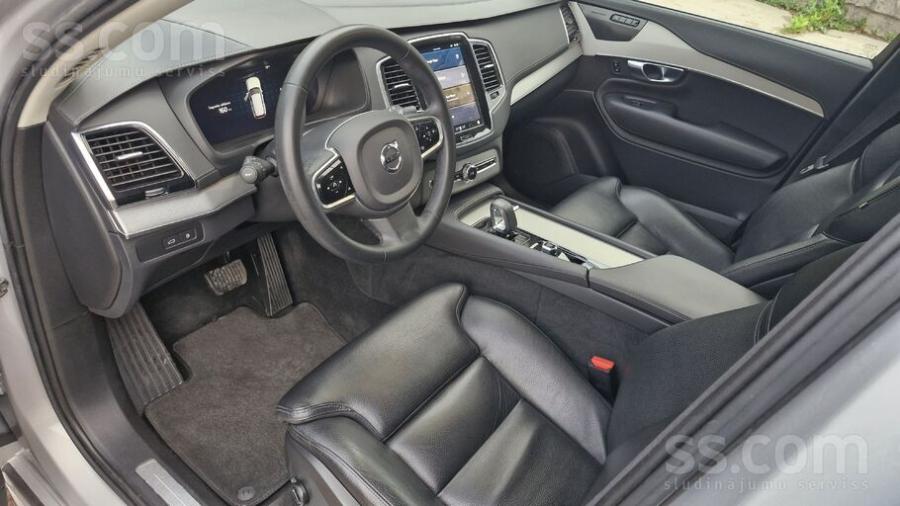 Pelēks Volvo XC90 2022 Saldus, ar dzinēja tilpumu 2.00 L un nobraukumu 80 tūkst. km par 47000 €, foto 7 vietnē AUTOMOTO.COM.LV
