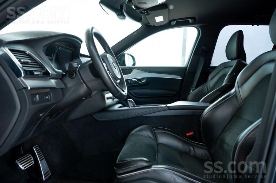 Pelēks Volvo XC90 2022 Rīga, ar dzinēja tilpumu 2.00 L un nobraukumu 85 tūkst. km par 40900 €, foto 8 vietnē AUTOMOTO.COM.LV