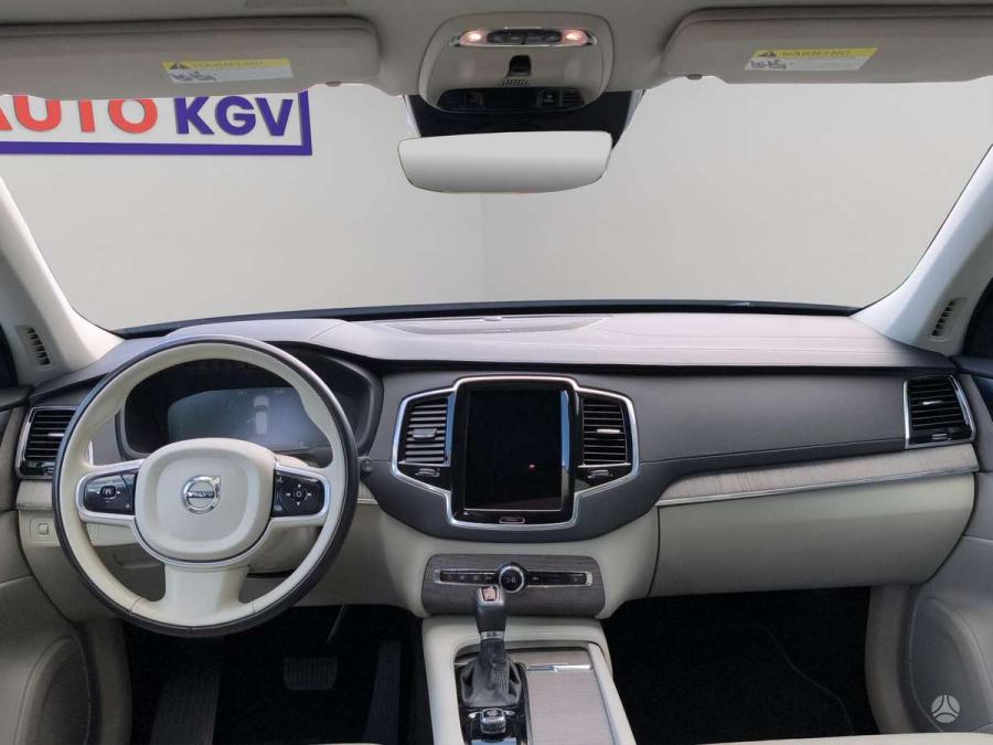 Grey Volvo XC90 2022 in Vilnius, with an engine capacity of 2.00 L and mileage of 103 thousand km for 31999 €, photo 16 on AUTOMOTO.COM.LV
