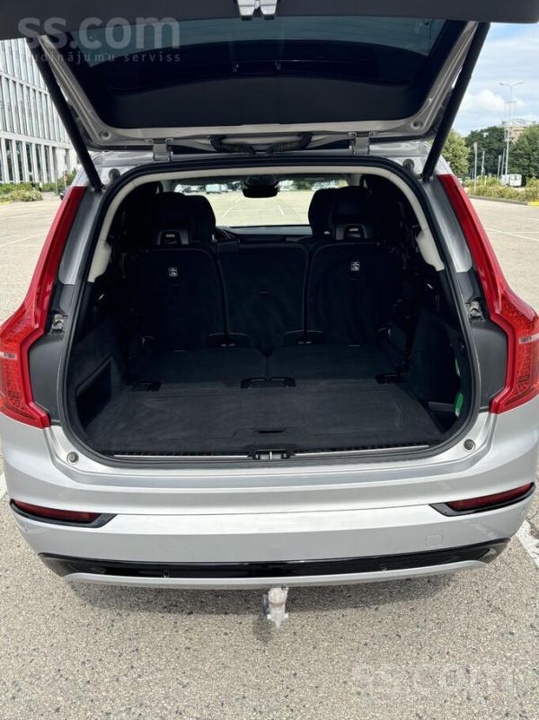 Pelēks Volvo XC90 2022 Rīga, ar dzinēja tilpumu 2.00 L un nobraukumu 65 tūkst. km par 45000 €, foto 8 vietnē AUTOMOTO.COM.LV
