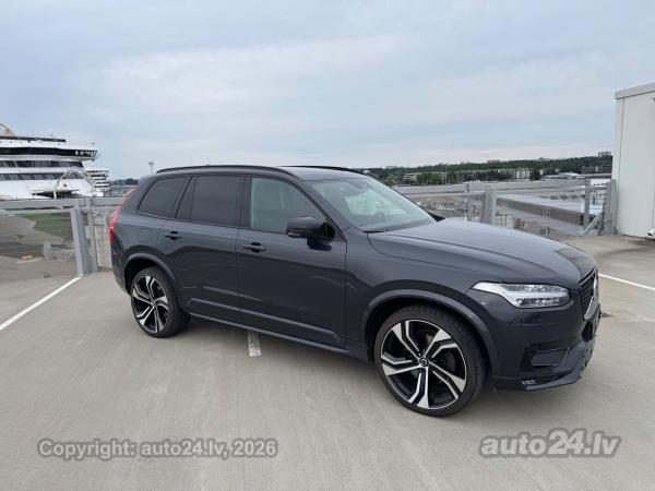 Grey Volvo XC90 2022 in Tallinn, with an engine capacity of 2.00 L and mileage of 142 thousand km for 38990 €, photo 6 on AUTOMOTO.COM.LV