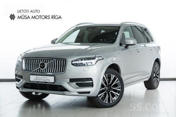 Grey Volvo XC90 2022 in Riga, with an engine capacity of 2.00 L and mileage of 81 thousand km for 45500 €, photo 1 on AUTOMOTO.COM.LV