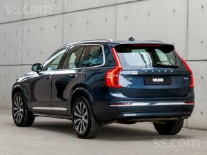 Grey Volvo XC90 2022 in Riga, with an engine capacity of 2.00 L and mileage of 93 thousand km for 38900 €, photo 8 on AUTOMOTO.COM.LV