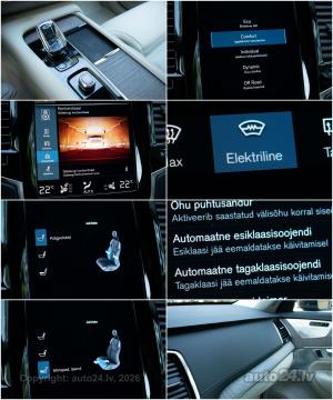 Pelēks Volvo XC90 2022 Tallina, ar dzinēja tilpumu 2.00 L un nobraukumu 84 tūkst. km par 49990 €, foto 17 vietnē AUTOMOTO.COM.LV