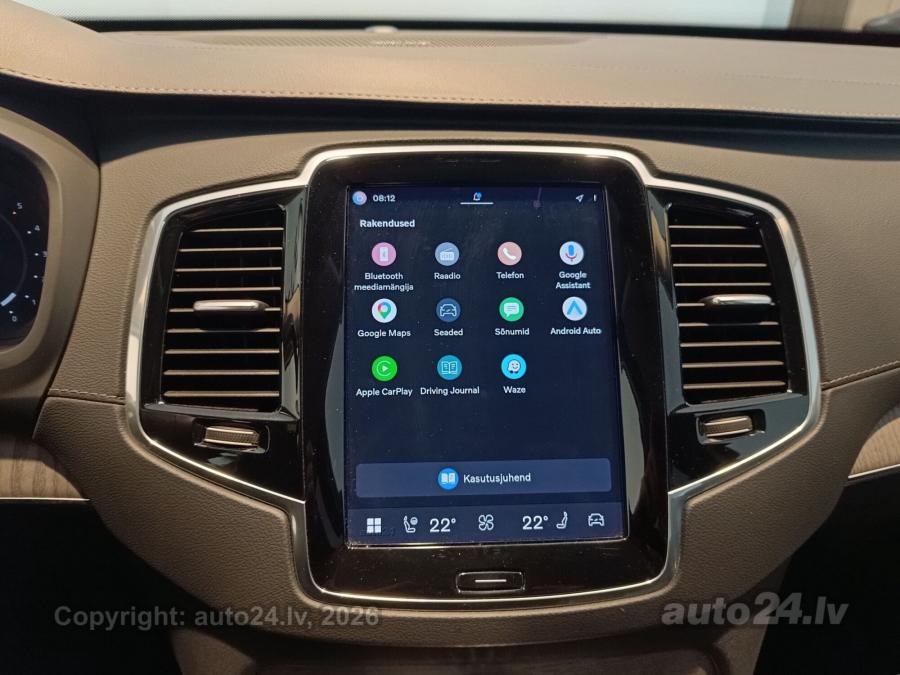 Pelēks Volvo XC90 2023 Tallina, ar dzinēja tilpumu 2.00 L un nobraukumu 78 tūkst. km par 55990 €, foto 17 vietnē AUTOMOTO.COM.LV