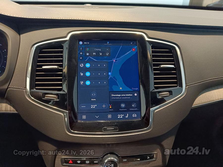Pelēks Volvo XC90 2023 Tallina, ar dzinēja tilpumu 2.00 L un nobraukumu 78 tūkst. km par 55990 €, foto 18 vietnē AUTOMOTO.COM.LV