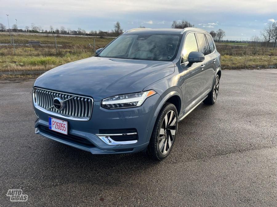 Grey Volvo XC90 2023 in Druskininkai, with an engine capacity of 2.00 L and mileage of 45 thousand km for 44150 €, photo 4 on AUTOMOTO.COM.LV