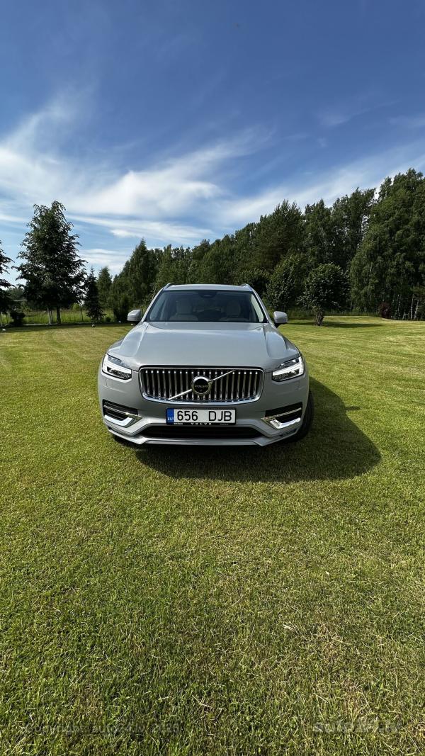 Pelēks Volvo XC90 2023 Tartu, ar dzinēja tilpumu 2.00 L un nobraukumu 57 tūkst. km par 49500 €, foto 9 vietnē AUTOMOTO.COM.LV