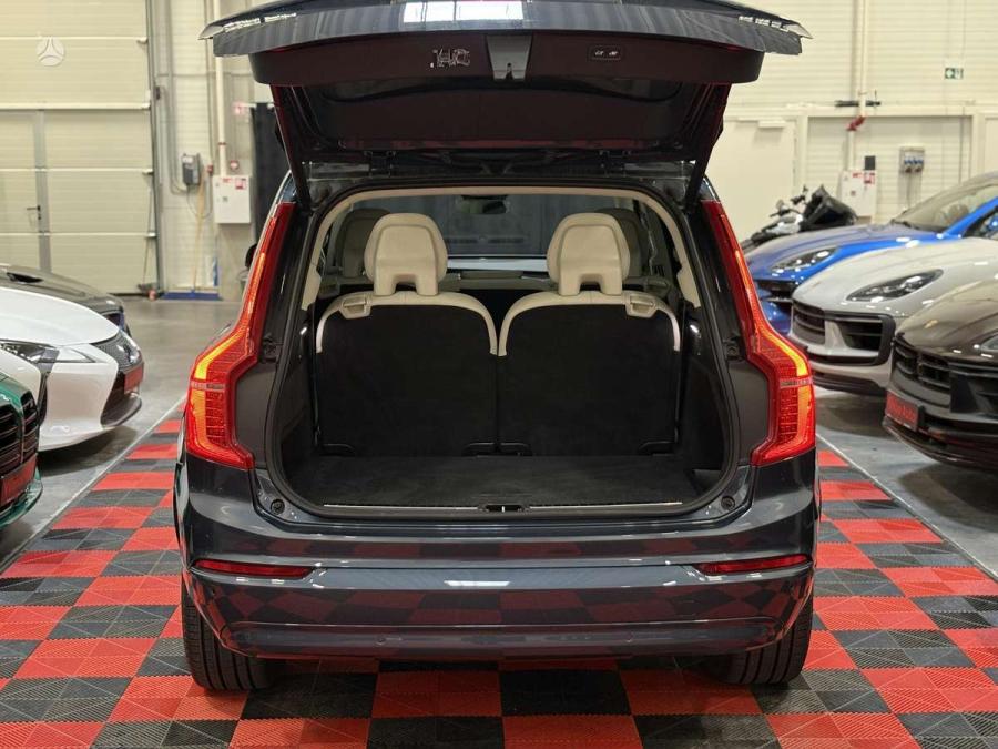 Pelēks Volvo XC90 2023 Viļņa, ar dzinēja tilpumu 1.97 L un nobraukumu 32 tūkst. km par 37990 €, foto 34 vietnē AUTOMOTO.COM.LV