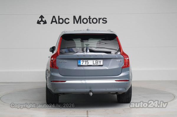 Grey Volvo XC90 2023 in Tallinn, with an engine capacity of 2.00 L and mileage of 83 thousand km for 53990 €, photo 5 on AUTOMOTO.COM.LV