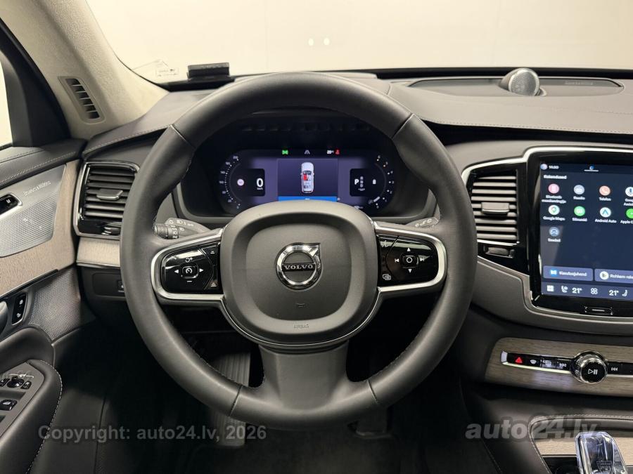 Pelēks Volvo XC90 2023 Tallina, ar dzinēja tilpumu 2.00 L un nobraukumu 67 tūkst. km par 59985 €, foto 14 vietnē AUTOMOTO.COM.LV