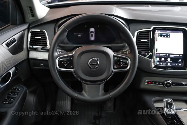 Grey Volvo XC90 2023 in Tallinn, with an engine capacity of 2.00 L and mileage of 75 thousand km for 51900 €, photo 7 on AUTOMOTO.COM.LV