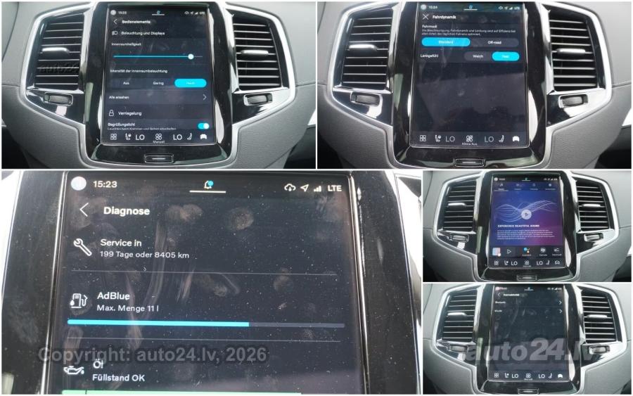 Pelēks Volvo XC90 2023 Veru, ar dzinēja tilpumu 2.00 L un nobraukumu 171 tūkst. km par 38900 €, foto 19 vietnē AUTOMOTO.COM.LV