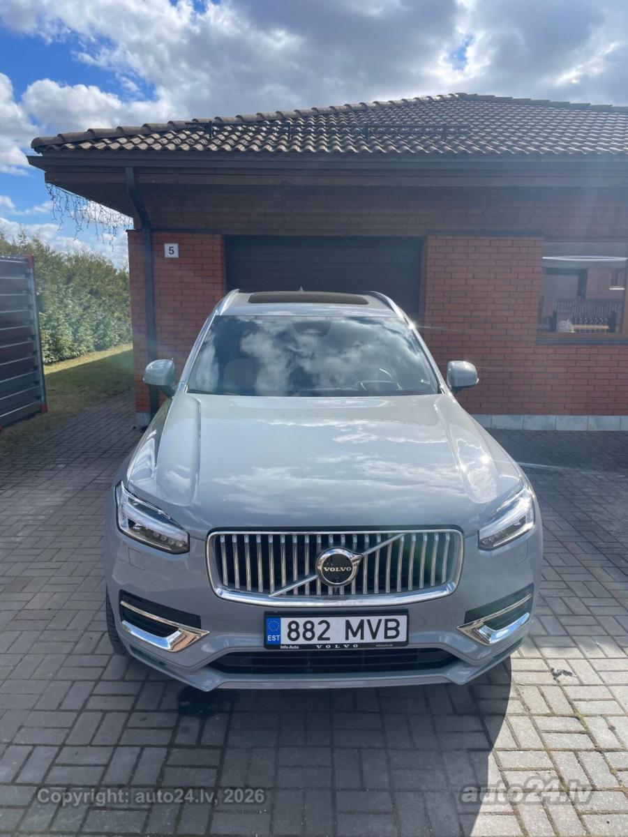 Pelēks Volvo XC90 2024 Tallina, ar dzinēja tilpumu 2.00 L un nobraukumu 16 tūkst. km par 75000 €, foto 2 vietnē AUTOMOTO.COM.LV