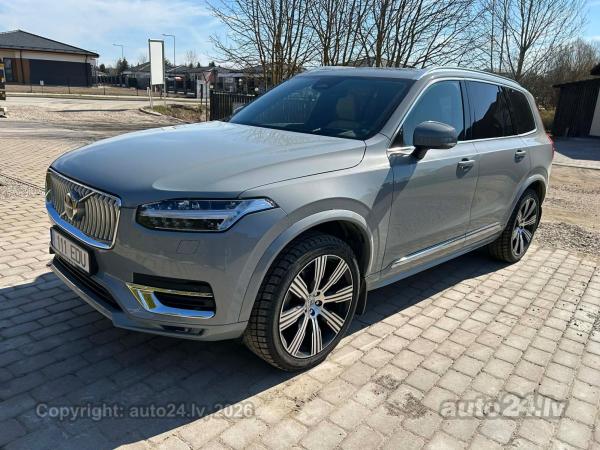 Grey Volvo XC90 2024 in Tartu, with an engine capacity of 2.00 L and mileage of 0 thousand km for 72000 €, photo 2 on AUTOMOTO.COM.LV