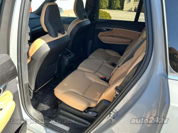 Grey Volvo XC90 2024 in Tartu, with an engine capacity of 2.00 L and mileage of 0 thousand km for 72000 €, photo 6 on AUTOMOTO.COM.LV
