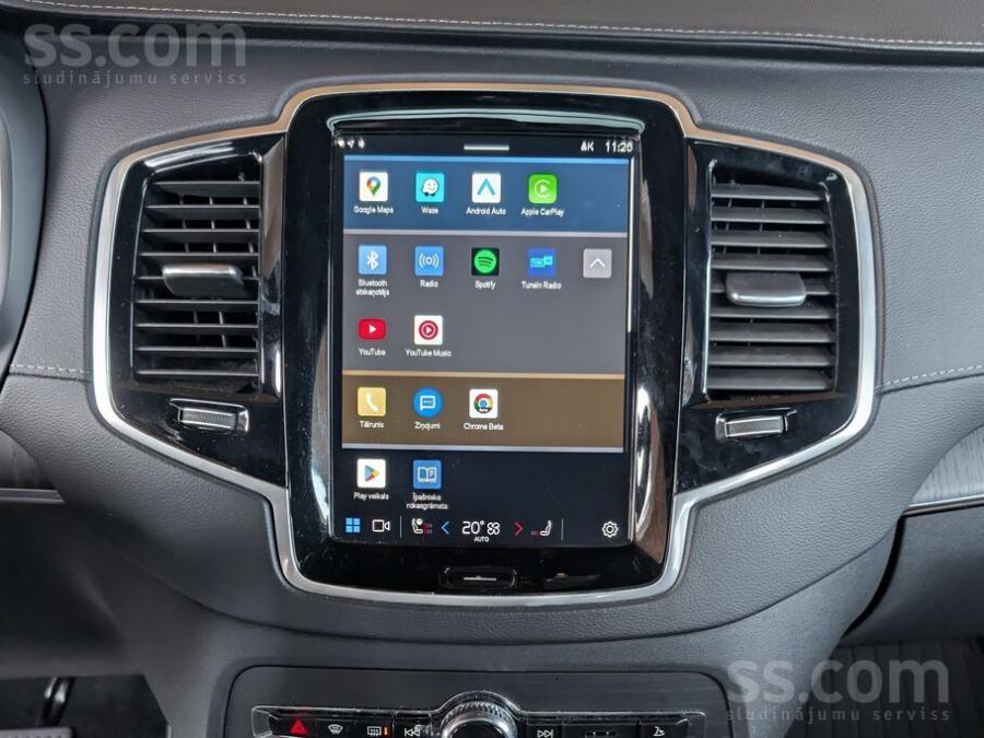 Pelēks Volvo XC90 2024 Rīga, ar dzinēja tilpumu 2.00 L un nobraukumu 45 tūkst. km par 56800 €, foto 12 vietnē AUTOMOTO.COM.LV