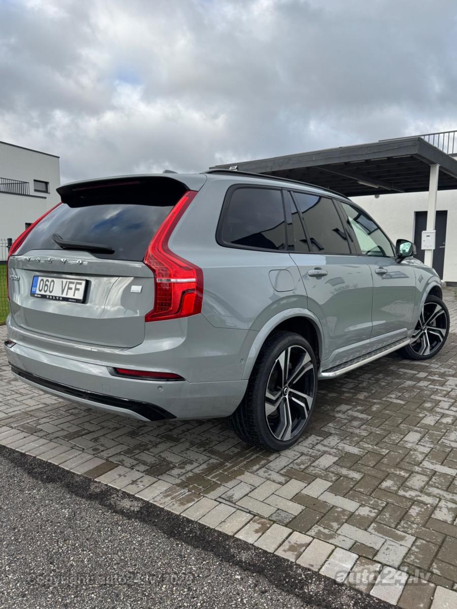 Grey Volvo XC90 2024 in Tartu, with an engine capacity of 2.00 L and mileage of 37 thousand km for 69900 €, photo 5 on AUTOMOTO.COM.LV