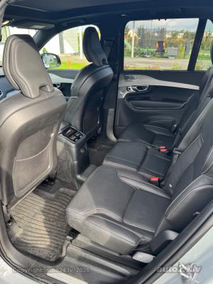 Grey Volvo XC90 2024 in Tartu, with an engine capacity of 2.00 L and mileage of 37 thousand km for 69900 €, photo 21 on AUTOMOTO.COM.LV