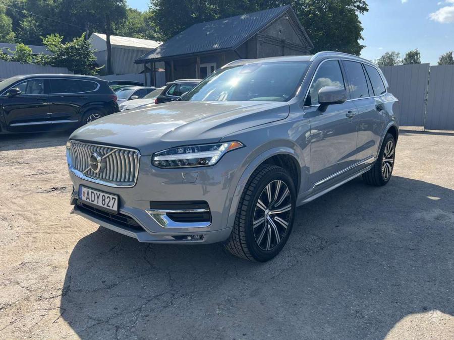 Pelēks Volvo XC90 2025 Kauņa, ar dzinēja tilpumu 1.97 L un nobraukumu 10 tūkst. km par 23900 €, foto 1 vietnē AUTOMOTO.COM.LV