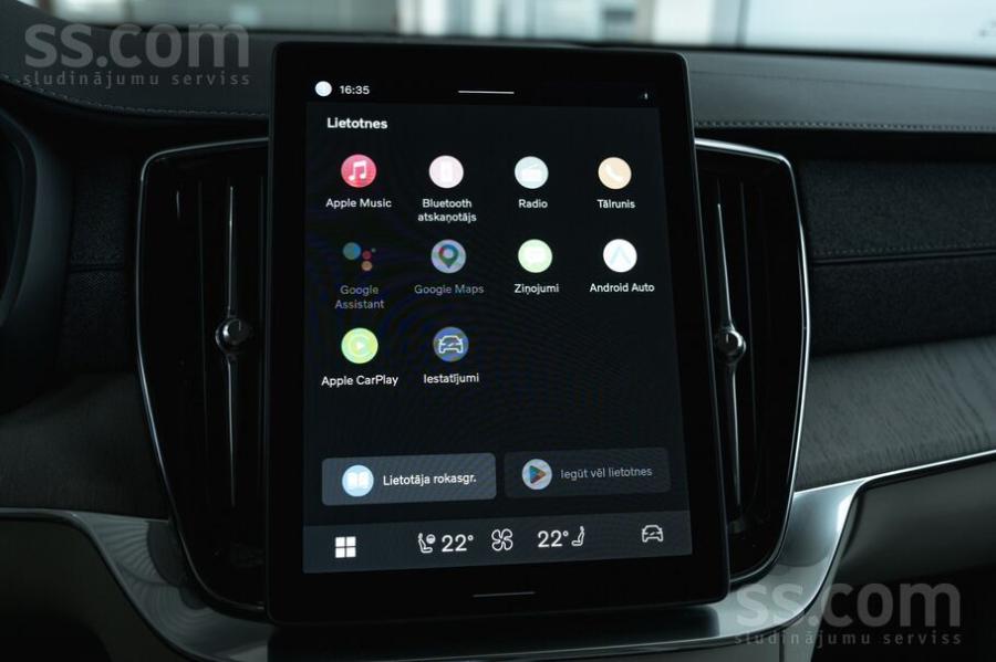 Pelēks Volvo XC90 2025 Rīga, ar dzinēja tilpumu 2.00 L un nobraukumu 36 tūkst. km par 59900 €, foto 29 vietnē AUTOMOTO.COM.LV