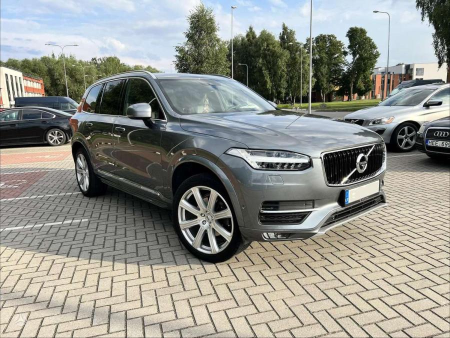 Pelēks Volvo XC90 2018 Klaipėda, ar dzinēja tilpumu 1.97 L un nobraukumu 181 tūkst. km par 23900 €, foto 3 vietnē AUTOMOTO.COM.LV