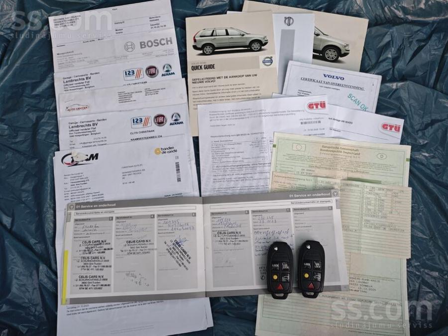 Pelēks Volvo XC90 2007 Ludza, ar dzinēja tilpumu 2.40 L un nobraukumu 260 tūkst. km par 5290 €, foto 23 vietnē AUTOMOTO.COM.LV