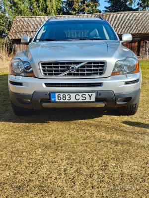 Grey Volvo XC90 2009 in Tallinn, with an engine capacity of 2.40 L and mileage of 273 thousand km for 7700 €, photo 10 on AUTOMOTO.COM.LV