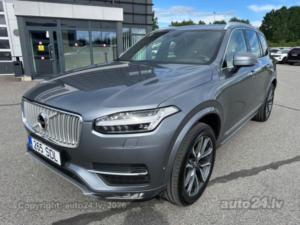 Pelēks Volvo XC90 2016 Tartu, ar dzinēja tilpumu 2.00 L un nobraukumu 162 tūkst. km par 25800 €, foto 1 vietnē AUTOMOTO.COM.LV