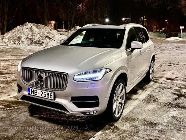 Grey Volvo XC90 2017 in Tallinn, with an engine capacity of 2.00 L and mileage of 245 thousand km for 24200 €, photo 1 on AUTOMOTO.COM.LV