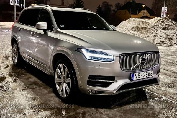 Grey Volvo XC90 2017 in Tallinn, with an engine capacity of 2.00 L and mileage of 245 thousand km for 24200 €, photo 2 on AUTOMOTO.COM.LV