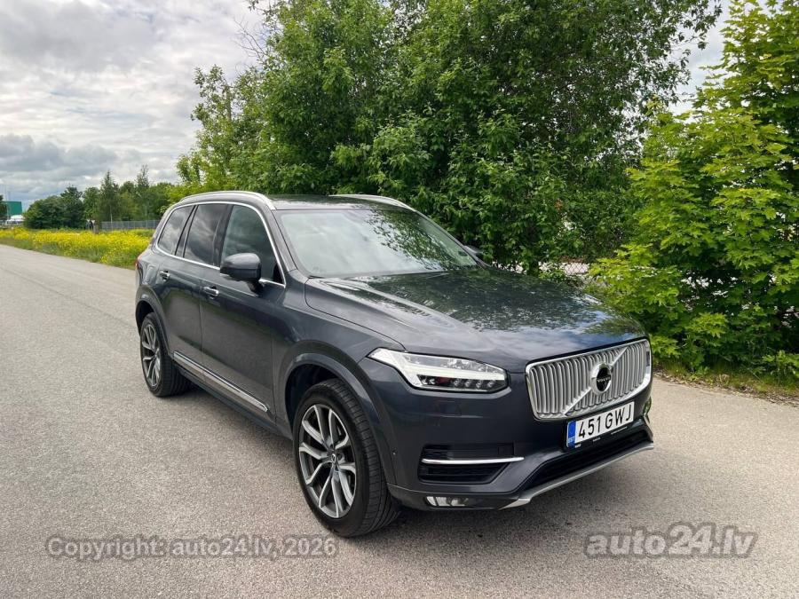 Grey Volvo XC90 2017 in Tallinn, with an engine capacity of 2.00 L and mileage of 200 thousand km for 23990 €, photo 1 on AUTOMOTO.COM.LV