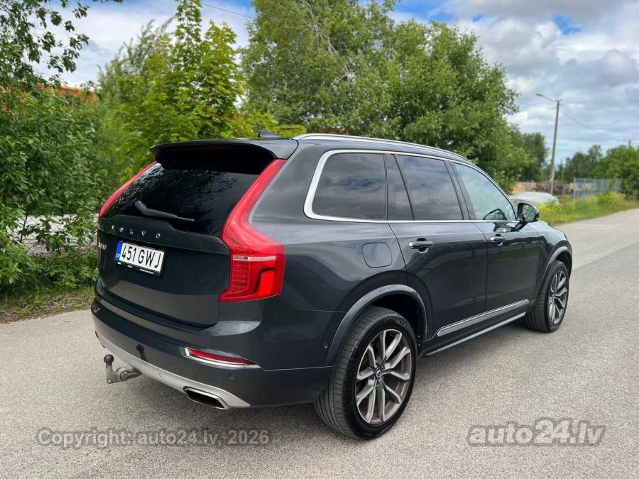 Grey Volvo XC90 2017 in Tallinn, with an engine capacity of 2.00 L and mileage of 200 thousand km for 23990 €, photo 8 on AUTOMOTO.COM.LV