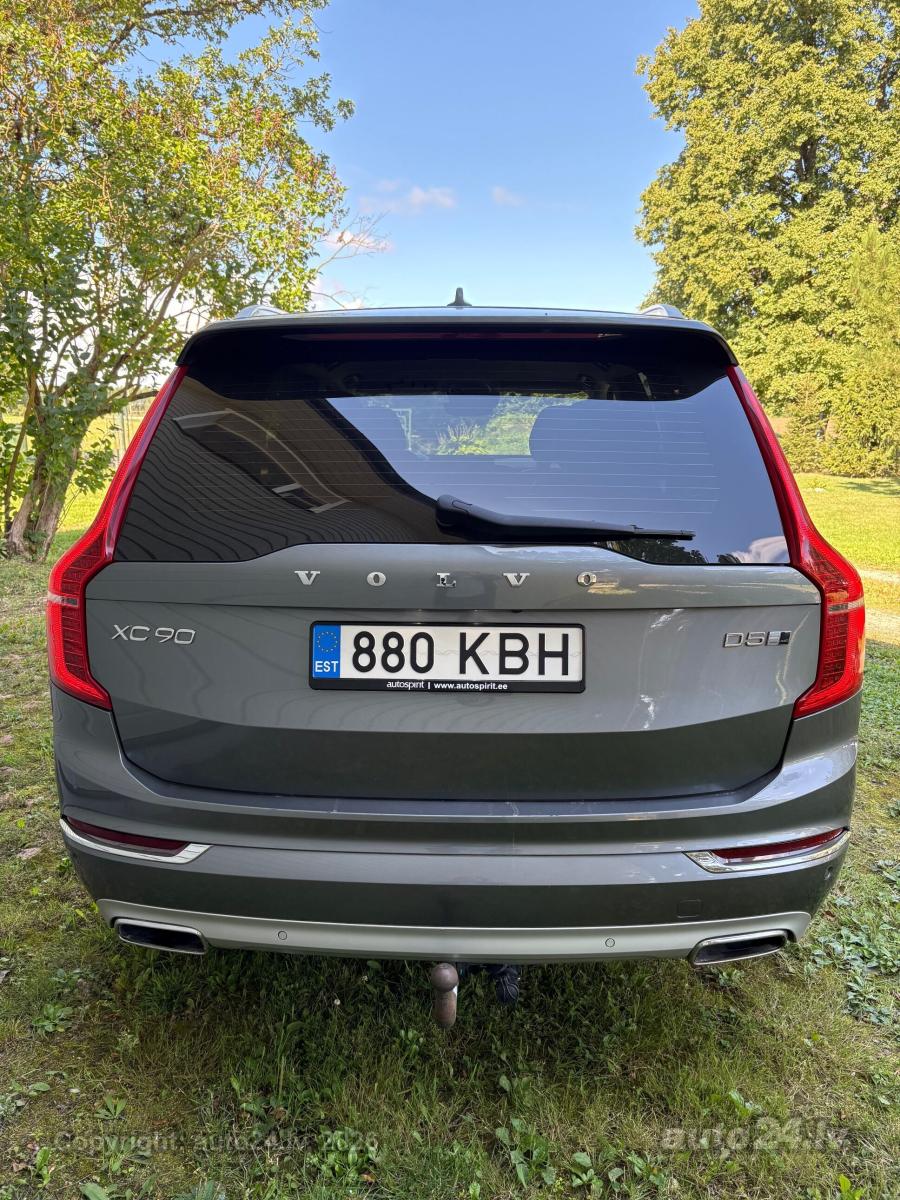 Pelēks Volvo XC90 2017 Tallina, ar dzinēja tilpumu 2.00 L un nobraukumu 169 tūkst. km par 28900 €, foto 4 vietnē AUTOMOTO.COM.LV