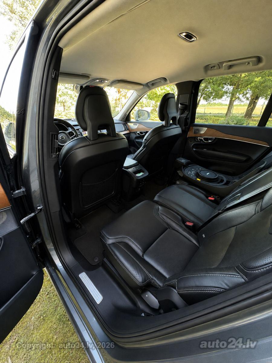 Pelēks Volvo XC90 2017 Tallina, ar dzinēja tilpumu 2.00 L un nobraukumu 169 tūkst. km par 28900 €, foto 6 vietnē AUTOMOTO.COM.LV