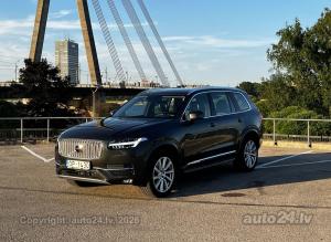 Grey Volvo XC90 2019 in Riga, with an engine capacity of 2.00 L and mileage of 121 thousand km for 32555 €, photo 5 on AUTOMOTO.COM.LV